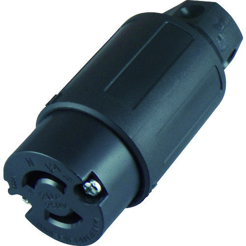 アメリカン電機　引掛形　ナイロンコネクタボディ　2P20A250V JAN：4948265612865 メーカー：アメリカン電機（株） / ブランド：アメリカン電機 / 原産国：日本 特長 ●耐熱性・耐油性・耐摩耗性・耐薬品性に優れているナ...