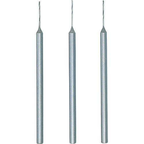 PROXXON　マイクログラインダー用先端工具　小径ドリル3本0．5mm JAN：4952989288541 メーカー：（株）キソパワーツール / ブランド：PROXXON / 原産国：ドイツ 用途●金属、非鉄金属の穴あけに。 仕様●全長(...