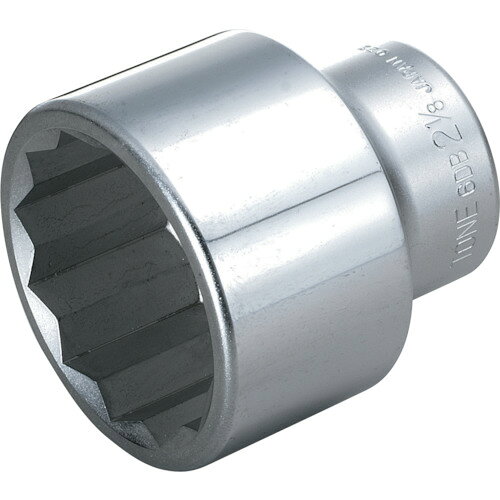 TONE　ソケット（12角）　吋目　2inch JAN：4953488092011 メーカー：TONE（株） / ブランド：TONE / 原産国：日本 特長●スタンダードタイプの対辺12角形状です。●差し込み後、トルクをかけてもナメにくくな...