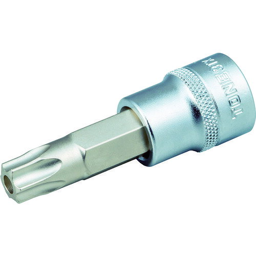 TONE　ヘックスローブソケット　トルクスソケット（いじり防止タイプ）　T55　差込角9．5mm　先端寸法11．17mm JAN：4953488145267 メーカー：TONE（株） / ブランド：TONE / 原産国：日本 特長●いじり防...