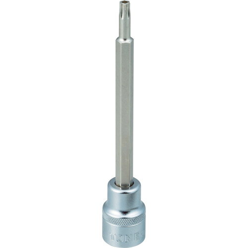 TONE　ヘックスローブソケット　ロングトルクスソケット（いじり防止タイプ）　T40　先端寸法6．60mm JAN：4953488216929 メーカー：TONE（株） / ブランド：TONE / 原産国：日本 特長●いじり防止のロングタイ...