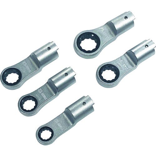 TONE　トルクレンチ用交換ヘッド　差替式トルクレンチラチェットめがねヘッドセット　4点セット　T10Dシリーズ JAN：4953488427974 メーカー：TONE（株） / ブランド：TONE / 原産国：日本 特長 ●差替タイプのト...