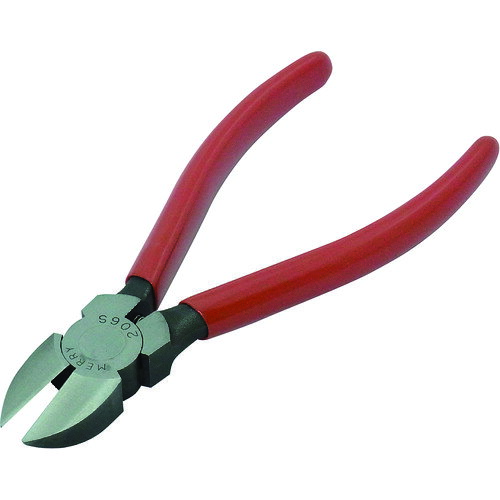 メリー　鋭刃付強力ニッパ150mm JAN：4953881160720 メーカー：室本鉄工（株） / ブランド：メリー / 原産国：日本 特長 ●軟鉄線・銅線・VA線・インシュロックの切断、電設関係に最適です。●刃部を鋭く研磨してあり、切り...