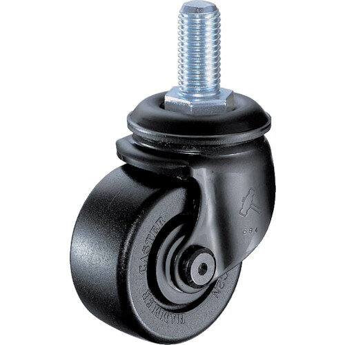 ハンマー　低床重荷重用ねじ込み旋回式ナイロン車輪（ボールベアリング）75mm JAN：4956237432359 メーカー：ハンマーキャスター（株） / ブランド：ハンマー / 原産国：日本 特長●車輪には特殊ナイロンを採用しているため、重...