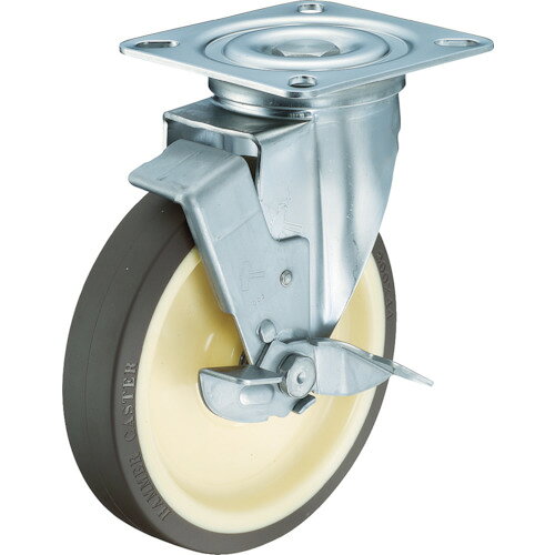 ハンマー　Sシリーズ　オールステンレス　自在SP付　ウレタンB車　200mm JAN：4956237444246 メーカー：ハンマーキャスター（株） / ブランド：ハンマー / 原産国：日本 特長●耐蝕性、耐水性に優れたオールステンレス製で...