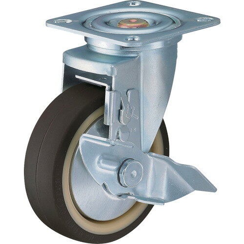 ハンマー　特殊鋼板製　自在　SP付　ウレタンB車125mm JAN：4956237444727 メーカー：ハンマーキャスター（株） / ブランド：ハンマー / 原産国：日本 特長●特殊鋼に熱処理を施すことにより、軽量化および強度アップを実現...