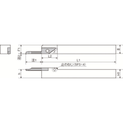 特長●SVN-N型です。用途●小内径ボーリング●システムバー仕様●適合チップ：VNBR/VNBTR/VNGR/VNFGR/VNTR仕様2●スクリュークランプ方式●角シャンク●サイドストッパーなし材質／仕上セット内容／付属品注意