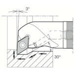 京セラ　倣い加工用超硬防振バー　E−SDUC−AJAN：4960664593224メーカー：京セラ（株） / ブランド：京セラ / 原産国：非公開特長●優れた切りくず排出性を実現するダイナミックバーです。用途●倣い加工用。仕様●適合チップ：...