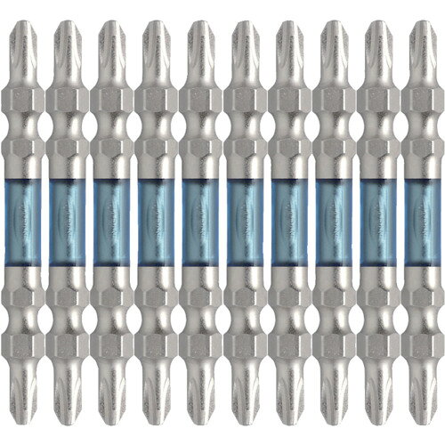 アネックス　ドライバービット（トーションタイプ）　ハイパー龍靭ビット　スリムタイプ　両頭刃先＋2×全長65mm　（10本入）JAN：4962485399641メーカー：アネックスツール（株） / ブランド：アネックス / 原産国：日本特長●...