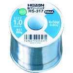 HOZAN　鉛フリーハンダ　1．0mm／800gJAN：4962772053171メーカー：ホーザン（株） / ブランド：HOZAN / 原産国：日本特長●Sn（錫）-Ag（銀）系はんだは耐蝕ビット使用時の腐食や焼き付きが少ない鉛フリーはん...
