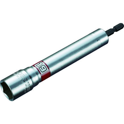 エビ　電ドルソケット“ストロック”　ロングソケット　6角　対辺19mmJAN：4963202095327メーカー：（株）ロブテックス / ブランド：エビ / 原産国：日本特長●ボルト・ナットの角を確実にとらえ、面接触で角を傷めません。●電ド...
