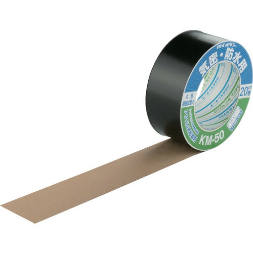 パイオラン　気密防水用テープ　片面タイプ（超強粘着）　50mm×20m　ブラックJAN：4967529513359メーカー：ダイヤテックス（株） / ブランド：パイオラン / 原産国：日本特長●ノントルエンタイプでシックハウス症候群対応型防...