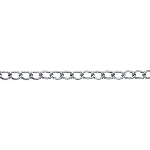 ニッサチェイン　鉄代用クロームマンテル　2．6mm×30mJAN：4968462050109メーカー：（株）ニッサチェイン / ブランド：ニッサチェイン / 原産国：日本特長●チェーンのリンクを90°ひねったタイプです。用途●パーツとの併用...