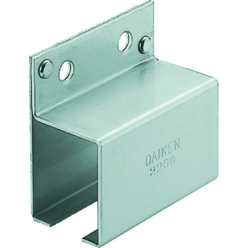 DAIKEN　3号ステンレスドアハンガー用横継受一連 JAN：4968957402949 メーカー：（株）ダイケン / ブランド：DAIKEN / 原産国：日本 用途●ハンガーレールのジョイント部に使用。 仕様●品名：横継受一連●適合レール...