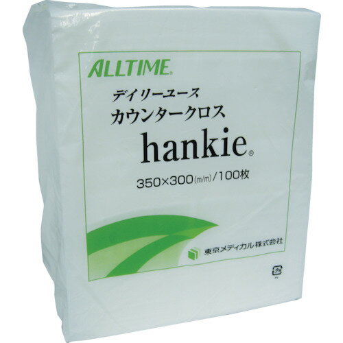 東京メディカル　業務用ふきん　ハンキー　35x30cm　ホワイト　100枚入JAN：4969641702154メーカー：東京メディカル（株） / ブランド：東京メディカル / 原産国：日本特長●ワンウェイ（ディスポーザブル）での使用で、衛生...