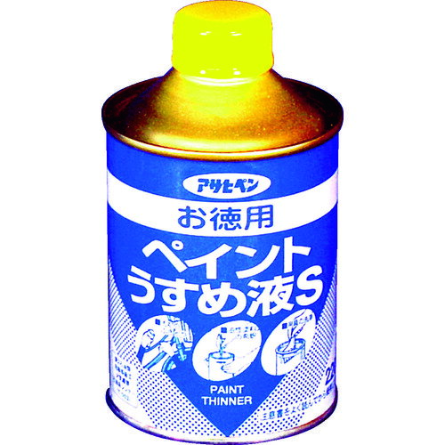 アサヒペン　お徳用ペイントうすめ液S220ML JAN：4970925571182 メーカー：（株）アサヒペン / ブランド：アサヒペン / 原産国：日本 特長●油性系塗料のうすめ液です。 用途●油性系塗料をうすめたり、用具の洗浄に。 仕様...