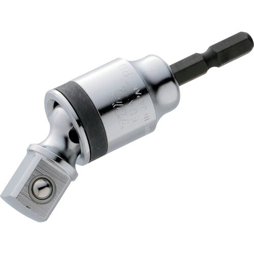 TOP　ユニバーサルソケットアダプター　差込角12．7mmJAN：4975180222183メーカー：トップ工業（株） / ブランド：TOP / 原産国：日本特長●曲げ角度は30°、コーナー狭所でも楽々作業できます。●電動ドリルで各サイズの...