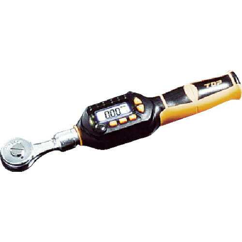 TOP　ラチェット形デジタルトルクレンチ　調整範囲12〜60N・mJAN：4975180373472メーカー：トップ工業（株） / ブランド：TOP / 原産国：日本特長●右方向、左方向の両方向を測定できます。●LCDバックライトで暗所での...