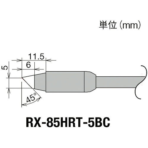 特長用途仕様●適合コテ：RX-822、852AS●こて先幅(mm)：5仕様2材質／仕上セット内容／付属品注意●RX-80HRTシリーズのコテ先を使用したときは、72Wのパワーです。