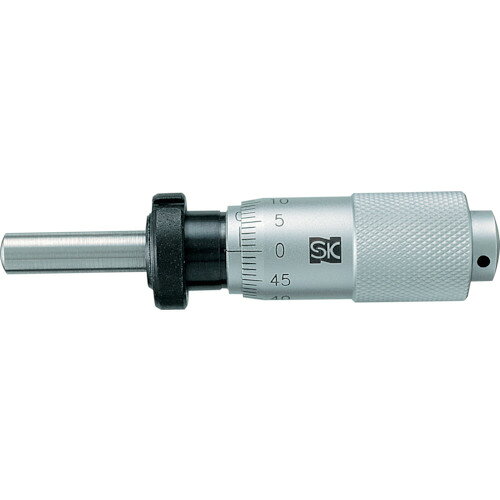 SK　マイクロメータヘッド　測定範囲0〜13mm　ナット付ステム　先端球面 JAN：4975846034716 メーカー：新潟精機（株） / ブランド：SK / 原産国：中国 特長 ●測定範囲0〜13mmの標準型、小型、汎用です。●微動送り...