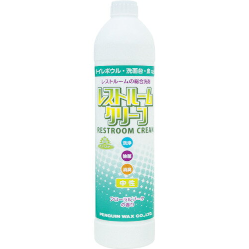 ペンギン　トイレ用洗剤・除菌剤　レストルームクリーン　800ml JAN：4976560065123 メーカー：ペンギンワックス（株） / ブランド：ペンギン / 原産国：日本 特長●中性タイプのトイレクリーナーで、便器はもちろんトイレルー...