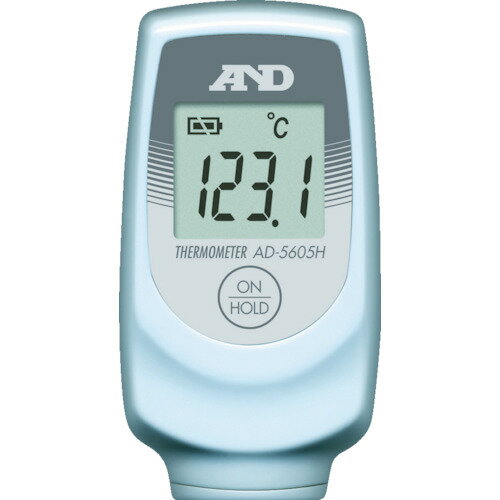 A＆D　熱電対温度計（Kタイプ）　測定温度範囲−50〜200℃　オートパワーオフ機能付JAN：4981046440516メーカー：（株）エー・アンド・デイ / ブランド：A＆D / 原産国：中国特長●オートパワーOFF機能付き（解除可能）で...