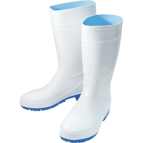 特長●耐油性に優れた特殊配合PVCを使用しています。●抗菌加工で雑菌の繁殖を防止します。●長靴の中にズボンを入れてもズボンがズレ上がりにくいズボン止めを採用しています。●耐滑性に優れた耐油底を使用しています。用途●食品関連。仕様●寸法(cm...