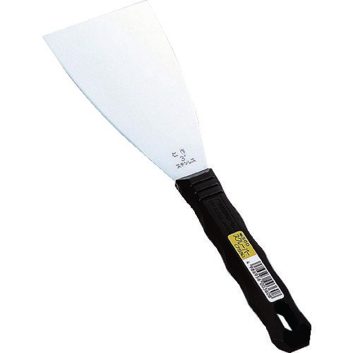 仁作　スクレーパー75mm JAN：4986956003608 メーカー：（株）富田刃物 / ブランド：仁作 / 原産国：日本 特長●総焼入加工による確実な弾力性があるので作業がはかどります。●鏡面仕上げをしているので付着物を取り除きやすい...