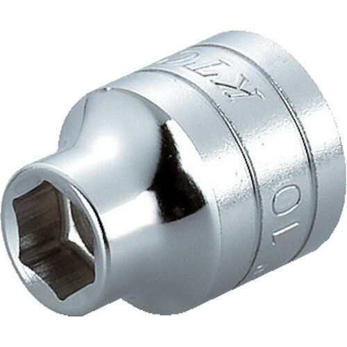KTC　12．7sq．ソケット（六角）　対辺寸法32mm　差込角12．7mm　全長43mmJAN：4989433134475メーカー：京都機械工具（株） / ブランド：KTC / 原産国：日本特長●口径部と差込角に応力の集中を防ぐことでボル...