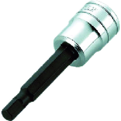 KTC　6．3sq．ヘキサゴンビットソケット　対辺寸法5mm　差込角6．35mmJAN：4989433146928メーカー：京都機械工具（株） / ブランド：KTC / 原産国：日本特長●ビット部は差込式で、交換が可能です。●スタンダードタ...