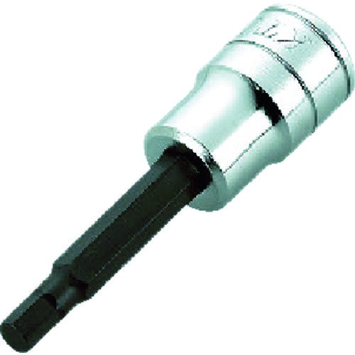 KTC　9．5sq．ヘキサゴンビットソケット1／8inchJAN：4989433147666メーカー：京都機械工具（株） / ブランド：KTC / 原産国：日本特長●ビット部は差込式で、交換が可能です。●スタンダードタイプです。●差込角側は...