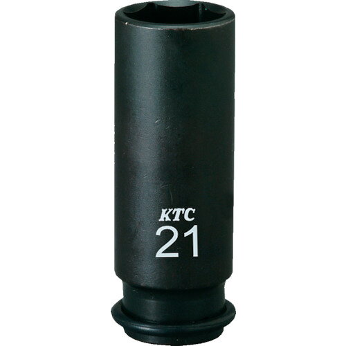 KTC　9．5sq．インパクトレンチ用ソケット（ディープ薄肉）　対辺寸法19mm　差込角9．5mm　6角JAN：4989433155302メーカー：京都機械工具（株） / ブランド：KTC / 原産国：日本特長●狭い箇所にも使用しやすいディ...
