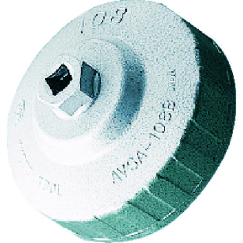 KTC　大径用カップ型オイルフィルタレンチ108BJAN：4989433205175メーカー：京都機械工具（株） / ブランド：KTC / 原産国：日本特長●作業性を追求し、全高を抑え、掛かり代を大きく取った滑りにくい設計です。●外周部凹凸...