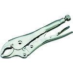 KTC　ロッキングプライヤー　ロングノーズ（ワイヤーカッター付）　全長220mm JAN：4989433506340 メーカー：京都機械工具（株） / ブランド：KTC / 原産国：台湾 特長 ●狭所作業に便利なロングノーズタイプです。●小...