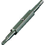 KTC　ラチェットドライバ　ビット（六角2．5mmX六角3mm）JAN：4989433830360メーカー：京都機械工具（株） / ブランド：KTC / 原産国：台湾特長●DBRシリーズの交換用ビットです。●1本のビットで2サイズに対応しま...