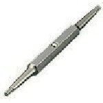 KTC　ラチェットドライバ　ビット［六角1．5×2mm］JAN：4989433832319メーカー：京都機械工具（株） / ブランド：KTC / 原産国：台湾特長●DBRシリーズの交換用ビットです。●1本のビットで2サイズに対応します。用途...