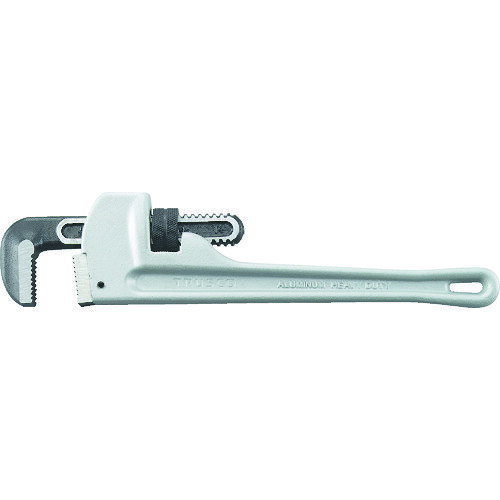 特長●本体はアルミ合金を使用し、軽量で耐久性に優れています。●従来のスチール鍛造品に比べ約30%軽量化しました。用途●ガス、水道管（白管）などの締め付け、解体作業に。仕様●くわえられる管呼び寸法：6〜50A●くわえられる管外径(mm)：10...