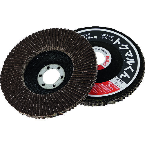 TRUSCO　GPトップトクマルくん　アランダム　Φ100　10枚入　60＃JAN：4989999166804メーカー：トラスコ中山（株） / ブランド：TRUSCO / 原産国：日本特長●GPトップ［［R上］］のエコノミータイプです。用途...