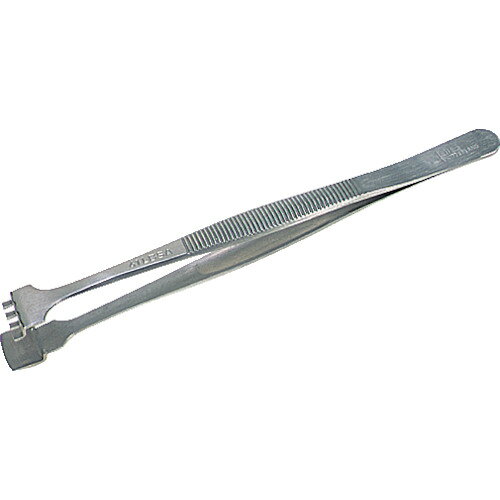 TRUSCO　【売切廃番】耐酸耐磁ルビスピンセット　130mm　先端9．5　4枚爪 JAN：4989999266412 メーカー：トラスコ中山（株） / ブランド：TRUSCO / 原産国：スイス 特長●SUS420Jに比べさびにくく、耐久...