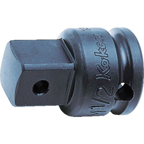 Ko−ken　インパクトアダプター　差込角9．5×12．7mm JAN：4991644340033 メーカー：（株）山下工業研究所 / ブランド：Ko−ken / 原産国：日本 特長 ●インパクトレンチの差込角を変換するアダプターです。 仕...