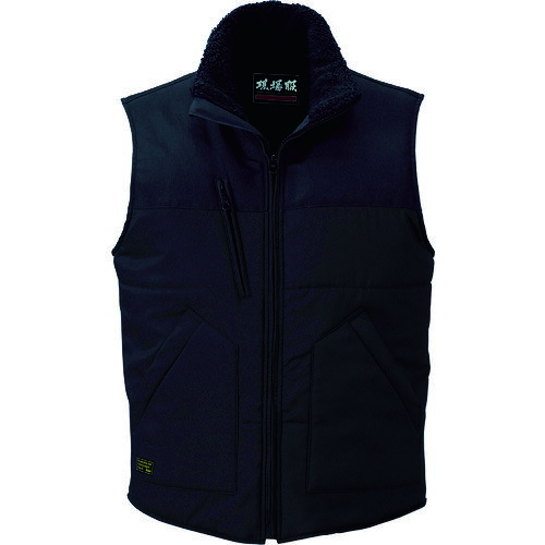 XEBEC　223　現場服　防寒ベスト　M　黒 JAN：4991714485459 メーカー：（株）ジーベック / ブランド：XEBEC / 原産国：中国 特長 ●見た目の格好良さと抜群の防寒性、過酷な環境でも快適な防寒服です。 用途 ●現...