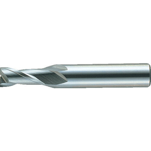 三菱K　2枚刃汎用　ハイススクエアエンドミルショット刃長（S）6mm JAN：4994196343361 メーカー：三菱マテリアル（株） / ブランド：三菱K / 原産国：日本 特長●太い柄径と最小の必要刃長を採用し切れ味と剛性に優れ、安定...