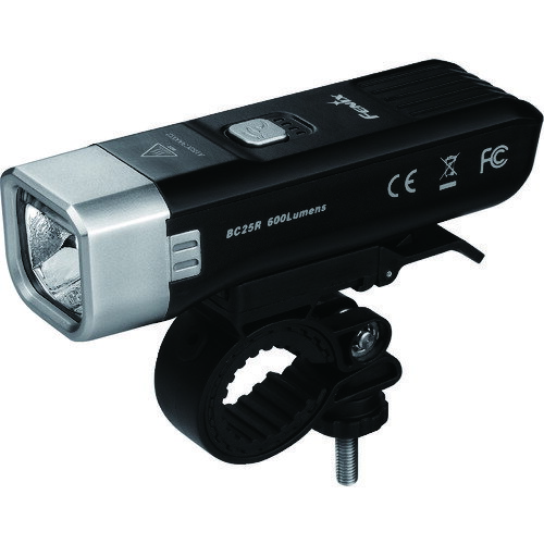 FENIX　LEDバイクライト　BC25R　ブラック　明るさ600lmJAN：6942870305950メーカー：FENIX社 / ブランド：FENIX / 原産国：中国特長●対向車および歩行者を眩しくさせないカットオフライン照射です。●4...