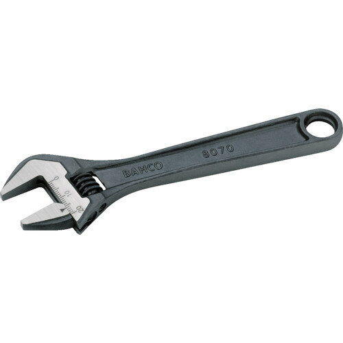 BAHCO　モンキーレンチ　155mmJAN：7314150007110メーカー：スナップオン・ツールズ（株） / ブランド：BAHCO / 原産国：スペイン特長●ジョーが開いてもシャフトが完全にハンドルの中に隠れているのでより作業性を高め...