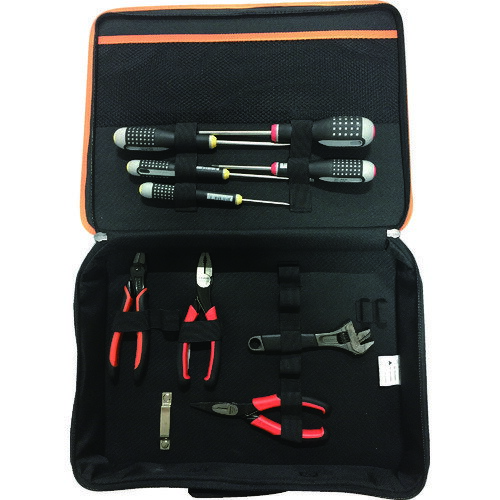 BAHCO　スタンダード工具セットJAN：7314150107476メーカー：スナップオン・ツールズ（株） / ブランド：BAHCO / 原産国：スペイン特長●BAHCOエルゴシリーズスタンダードセットです。●ケース付きですので持ち運びにも...