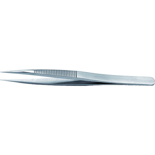 idealtek　耐酸耐磁ステンレスピンセット　120mm　直型強力タイプ・ハンドルギザ付 JAN：7640144710088 メーカー：idealtek社 / ブランド：idealtek / 原産国：スイス 特長 ●スイスで製造された高品...