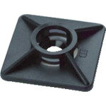 SapiSelco　ケーブルタイ固定具　粘着タイプ角型　4．5mm　黒　100個JAN：8014748304384メーカー：SapiSelco社 / ブランド：SapiSelco / 原産国：イタリア特長●ケーブルタイを固定し、電線、ケーブ...