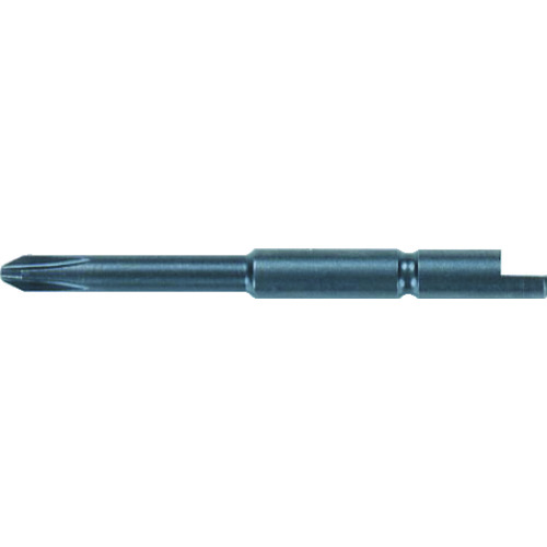 ナック　デルボ電動ドライバー用ビット　差込φ4×No．1×44L　段つきφ3．0JAN：set4560291320332-10メーカー：長堀工業（株） / ブランド：ナック / 原産国：日本特長●トルク制御付電動ドライバー用ビットです。●M...