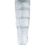 【特長】●抜け難い形状です。【用途】●農耕具等の柄の固定に。【仕様】●サイズ：農耕用中●全長(mm)：60●幅(mm)：20●厚さ(mm)：5●寸法(mm)：20×60×5【材質／仕上】●本体：SC材