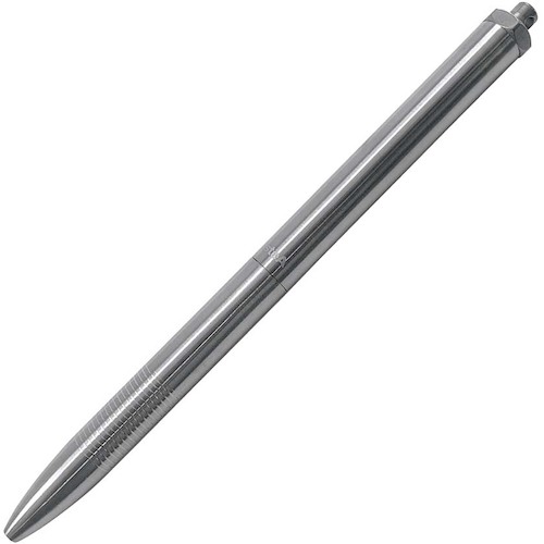 【特長】●異物混入対策　工場用途に特化して開発【仕様】●芯径(mm)：0.8●インク色：回転繰り出し2色（黒・赤）【仕様2】●転がり抑制六角トップ【材質／仕上】●パイプ／SUS304　天冠／SUS303